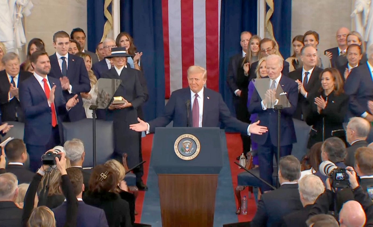 Donald Trump asumió como presidente de Estados Unidos