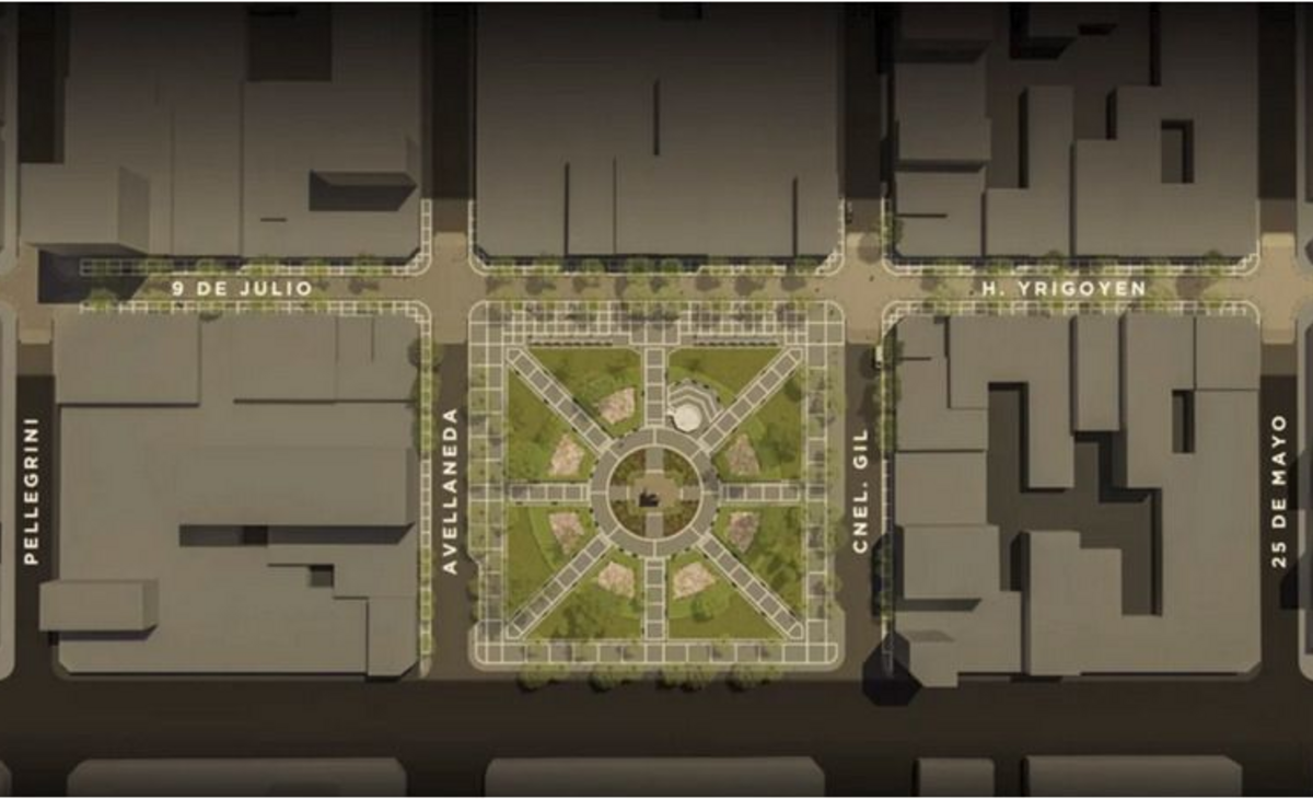 Empieza obra de modernización en el centro de Santa Rosa