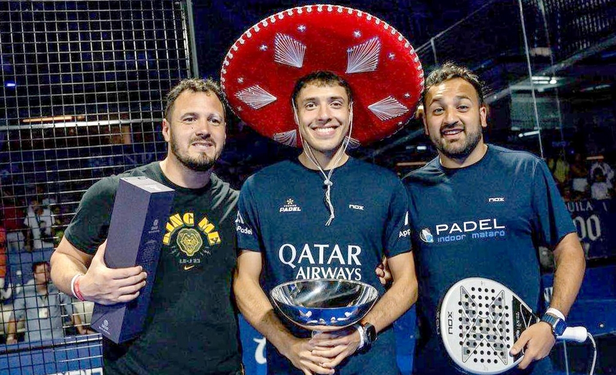 Pampeano en la elite del padel