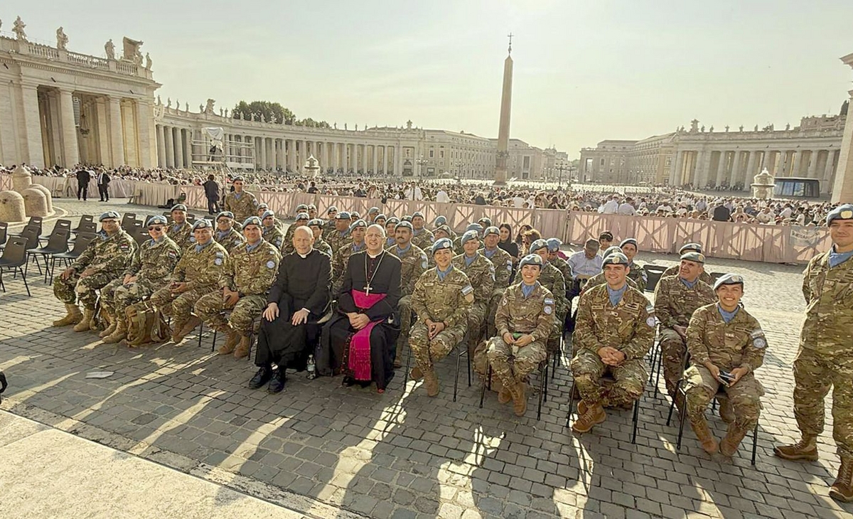 Un pampeano junto al Papa