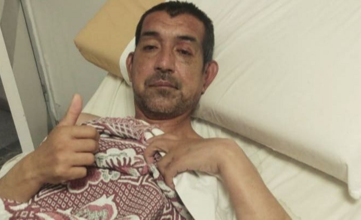 Adrián Barros fue dado de alta y se recuperará en Puelén