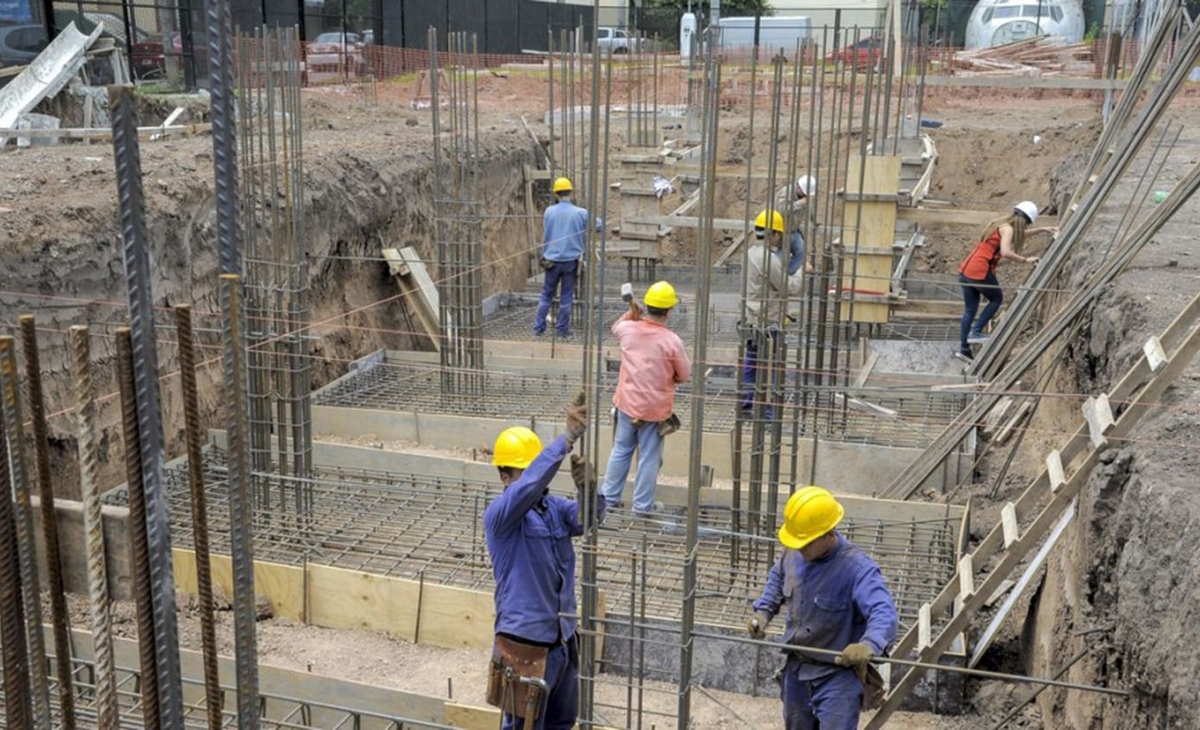 La venta de insumos para la construcción retrocedió un 12,1% mensual en ...