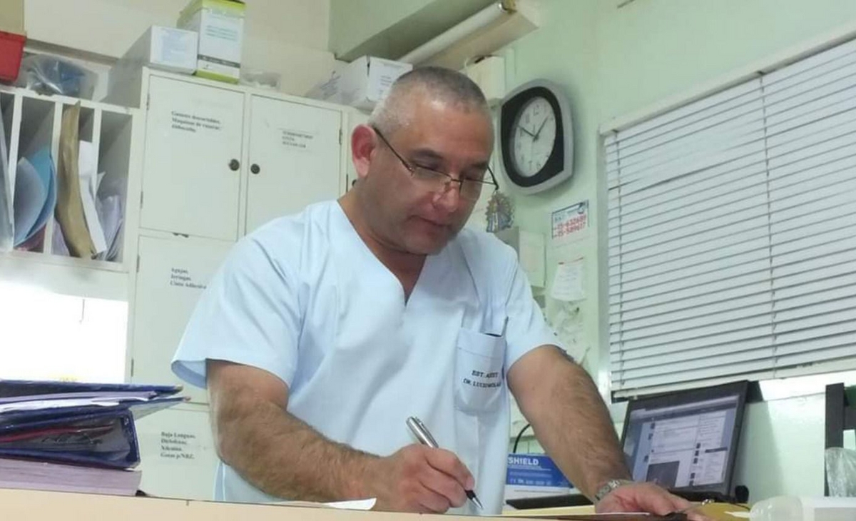 Dolor por la muerte del enfermero Ramón Luna