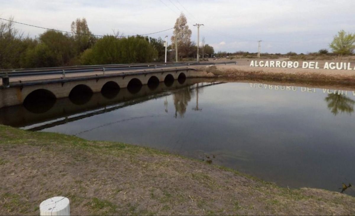 Gobbi aclaró que el agua que corre "no es del Atuel" y demuestra la ...